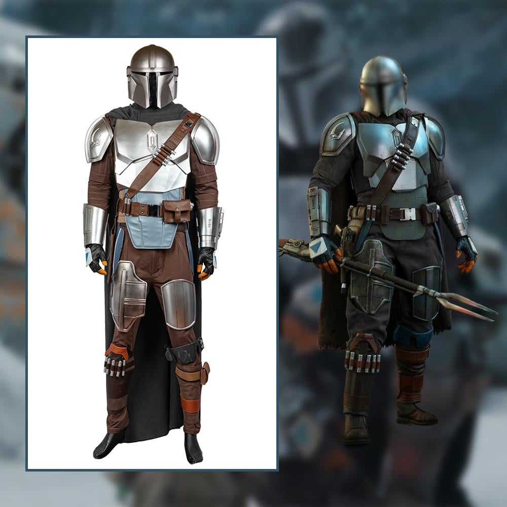 Xcoser The Mandalorian Din Djarin Beskar Stahlrüstungskostüm for Dokom ...